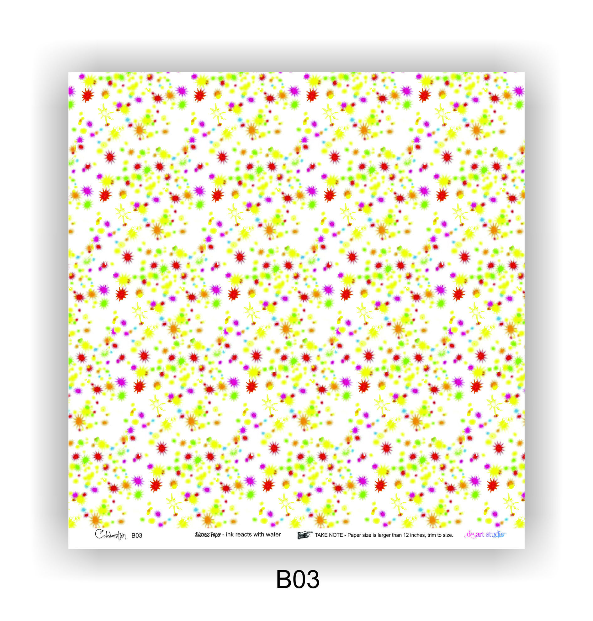 De Art Studio - Celebration Paper Pack