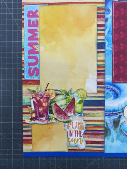 De Art Studio - Pool Party Double Page Scrapbooking Kit - Michelle Van Wyk