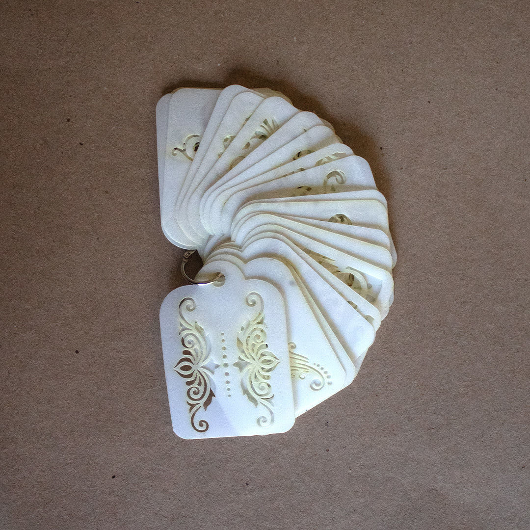 De Art Studio - Mini Stencil Set - Swirls