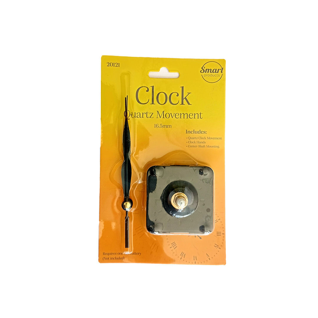 De Art Studio - Clock Mechanisms - 16.5mm - Black
