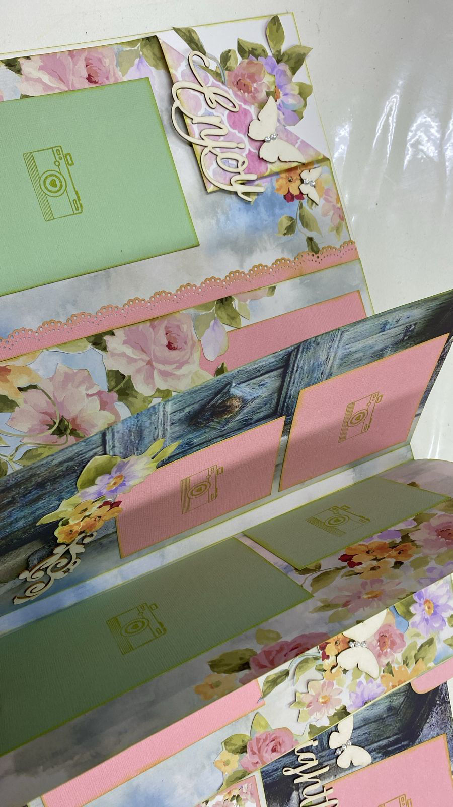 De Art Studio - Secret Garden Scrapbooking Kit - Michelle Van Wyk