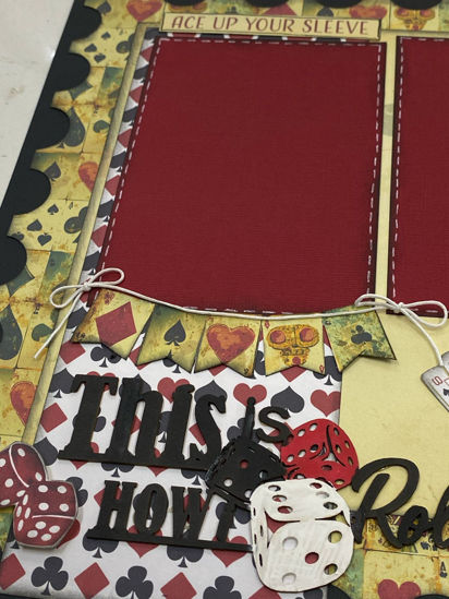 De Art Studio - Queen of Hearts Double Page Scrapbooking Kit - Michelle ...