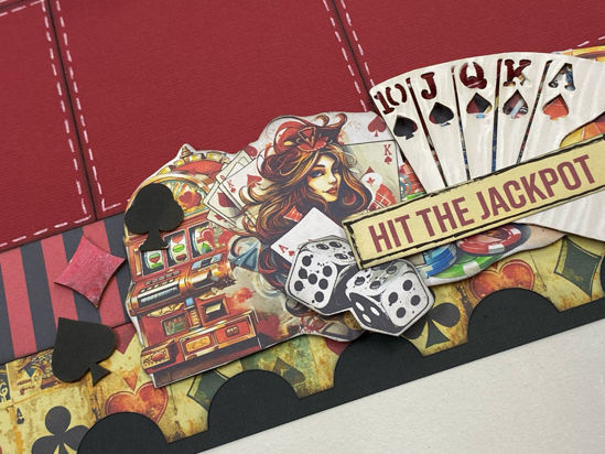 De Art Studio - Queen of Hearts Double Page Scrapbooking Kit - Michelle ...