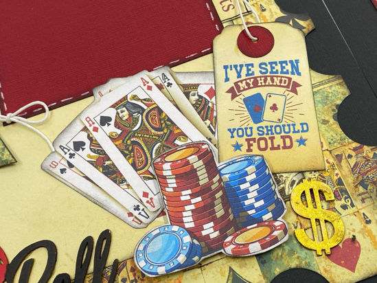 De Art Studio - Queen of Hearts Double Page Scrapbooking Kit - Michelle ...