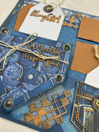 De Art Studio - Bling Girl Double Page Scrapbooking Kit - Michelle Van Wyk